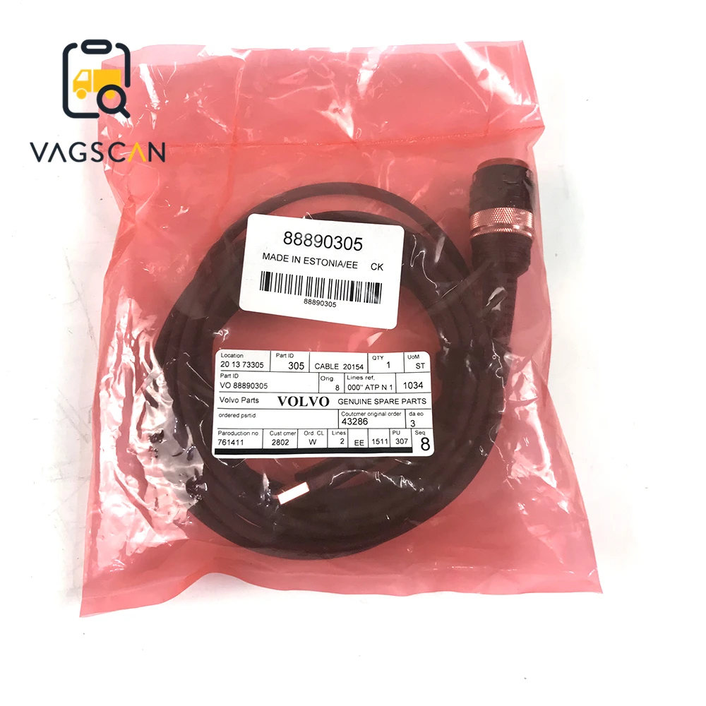 For Volvo 8 Pin 88890306+obd2 Obdii 88890304+usb 88890305 Diagnostic ...