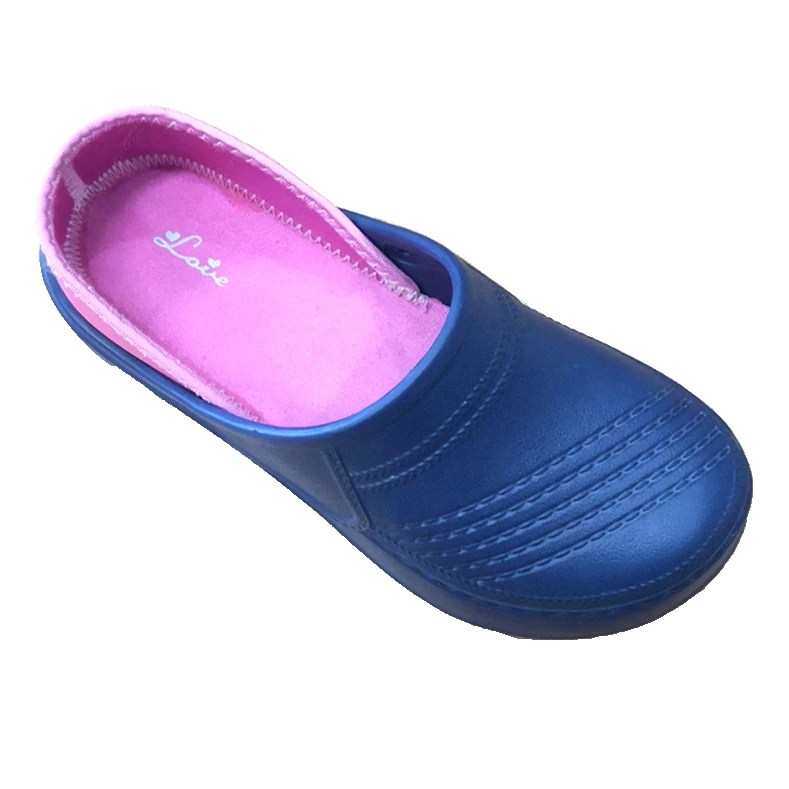 Customized Nurse Fashion Clogs Dutch Wooden Clogs No Holes Operating ...