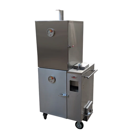Extra Large BBQ Smoke Gravity Feed Smoker by Flaming Coals