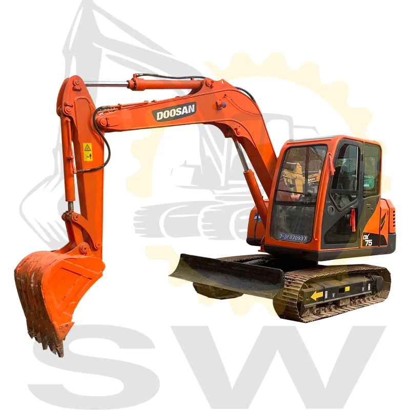 Used Doosan Dx75 Excavator,Doosan Dx75 Dx75-9c Dx60 Dx55 Mini Excavator ...