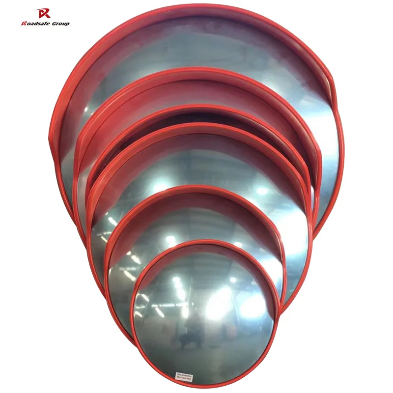 60cm 80cm 100cm Road Safety Reflector Plastic Acrylic Convex Mirror Pc ...