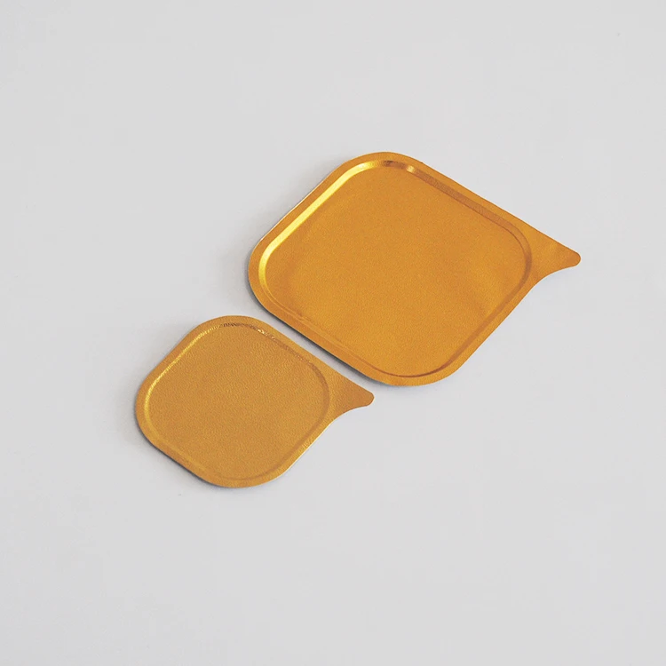 Embossed Aluminum Easy Peel off Foil Lid for Food Packaging