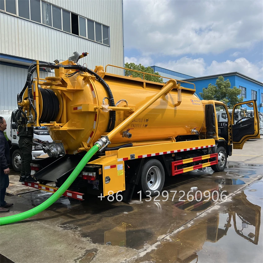 High Quality Vacuum Septic Tank Fecal Small Sewage Waste Water Suction ...