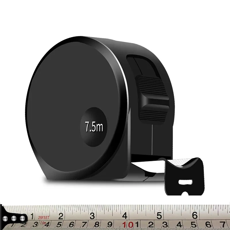 5m High-precision Measurement Tool Tape Measure With Logo Black ...