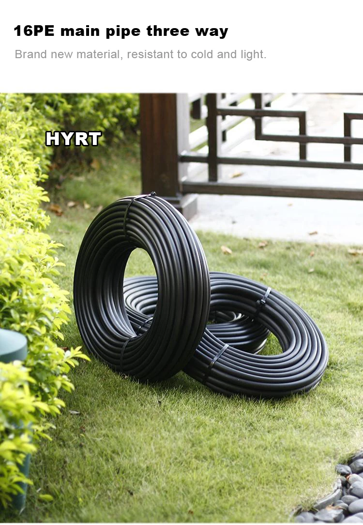 16mm Polyethylene Drip Irrigation Pipe - Durable & Efficient