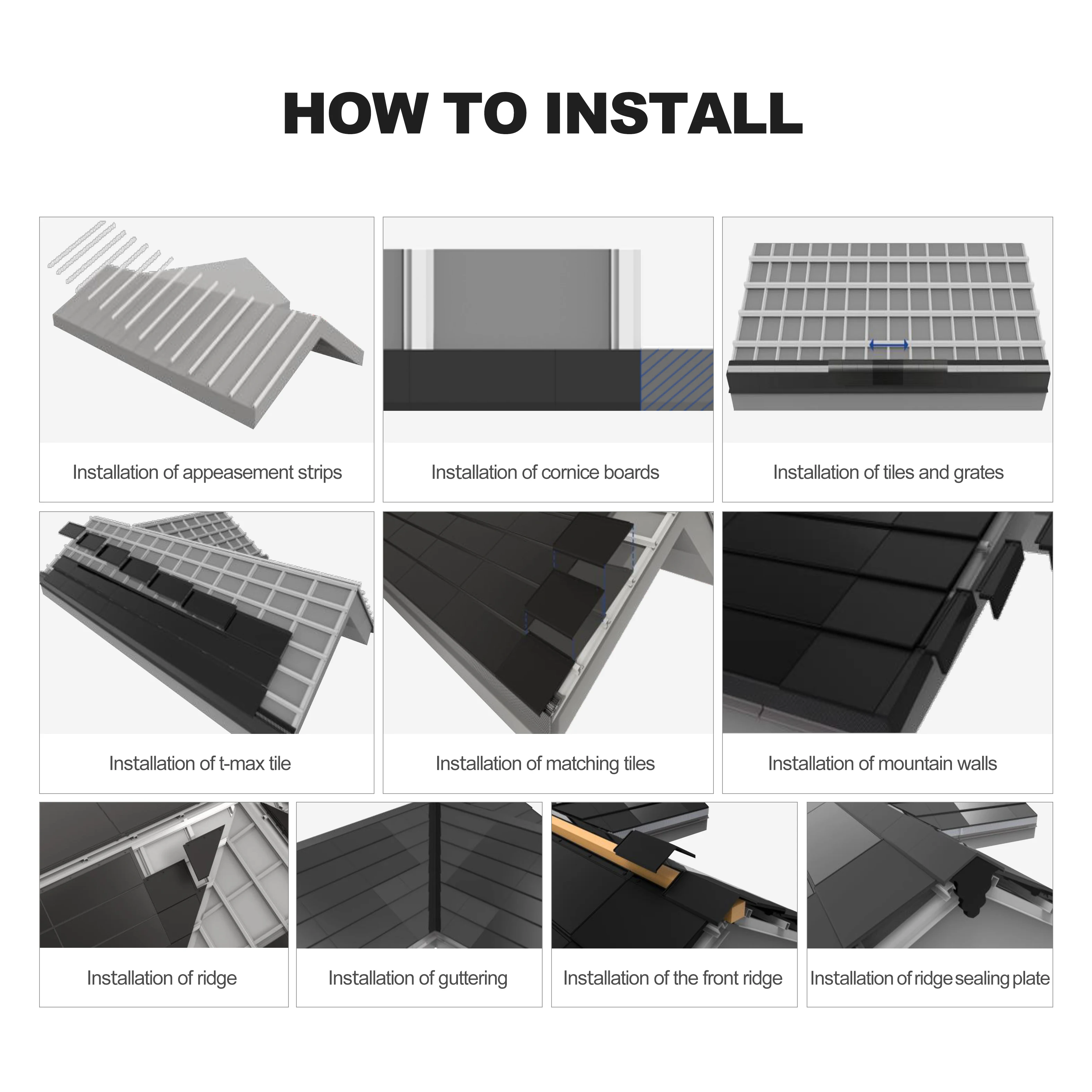 Sunket 2024 New Design Bipv Solar Panel Double Glass Full Black Cell ...