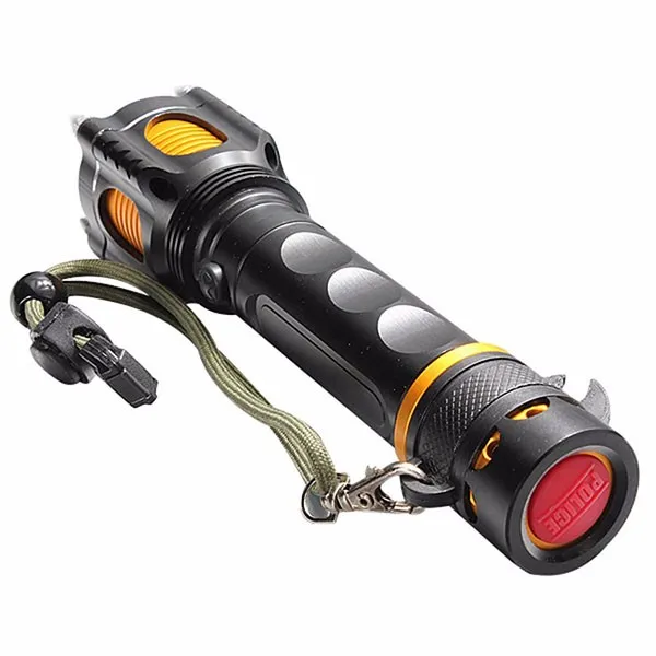 1000lm Emergency Explosion Proof Flashlight Rechargeable Police Patrol ...
