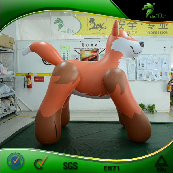 Giant Inflatable Sexy Fox Inflatable Animal Toy Custom Inflatable 3d ...