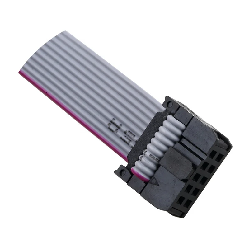 Oem Ul2651 28awg 1.27/2/2.54mm Pitch 10pin Connector Flat Ribbon Cables - Buy Ul2651flat Ribbon ...