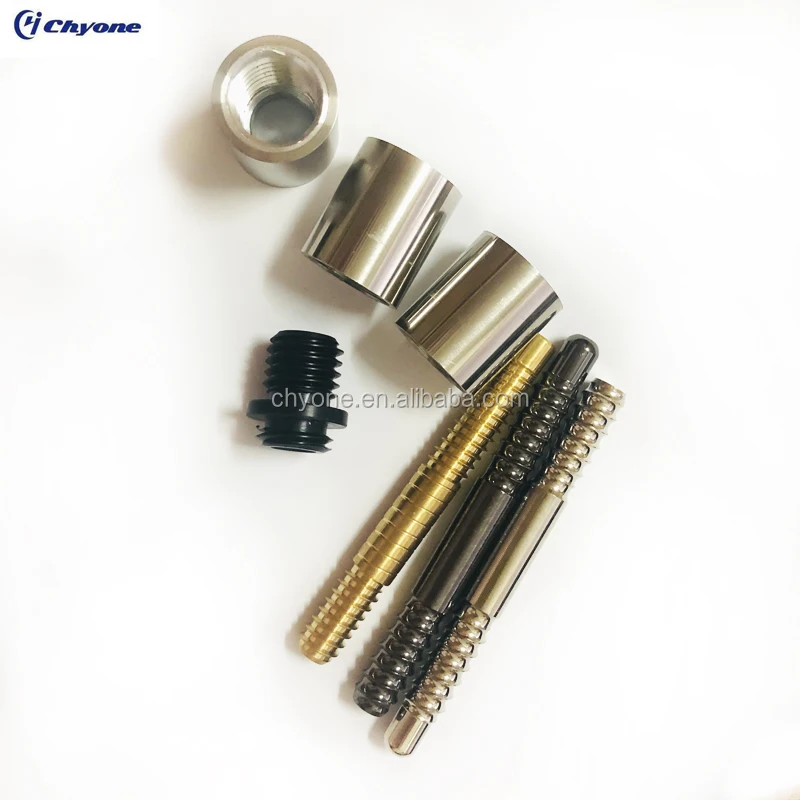 3/8-10 Black Plating Radial Joint Pin for Carom Cue Billiard Pool Cue ...
