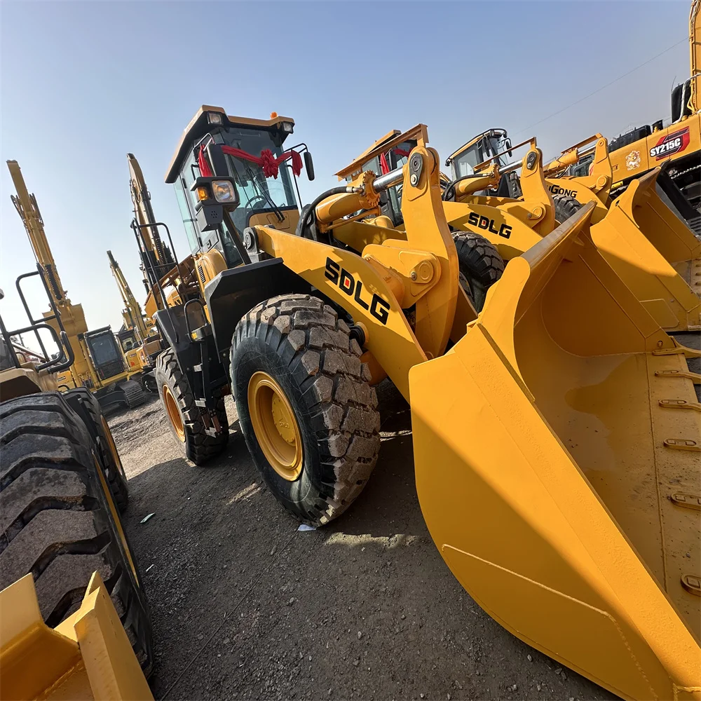 Original Sdlg956 China 5 Ton Front End Loader Hydraulic Power 4 Wheel ...