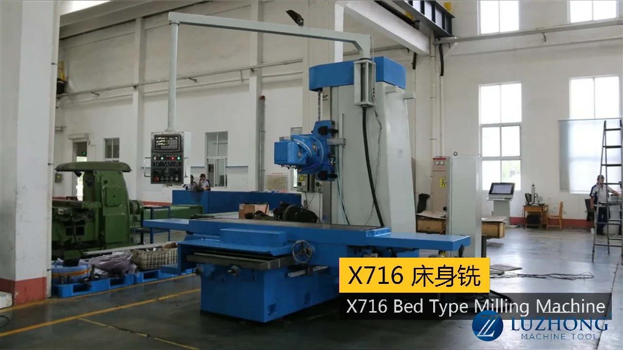 Universal Bed Type Milling Machine X715 Vertical Milling Machine - Buy ...