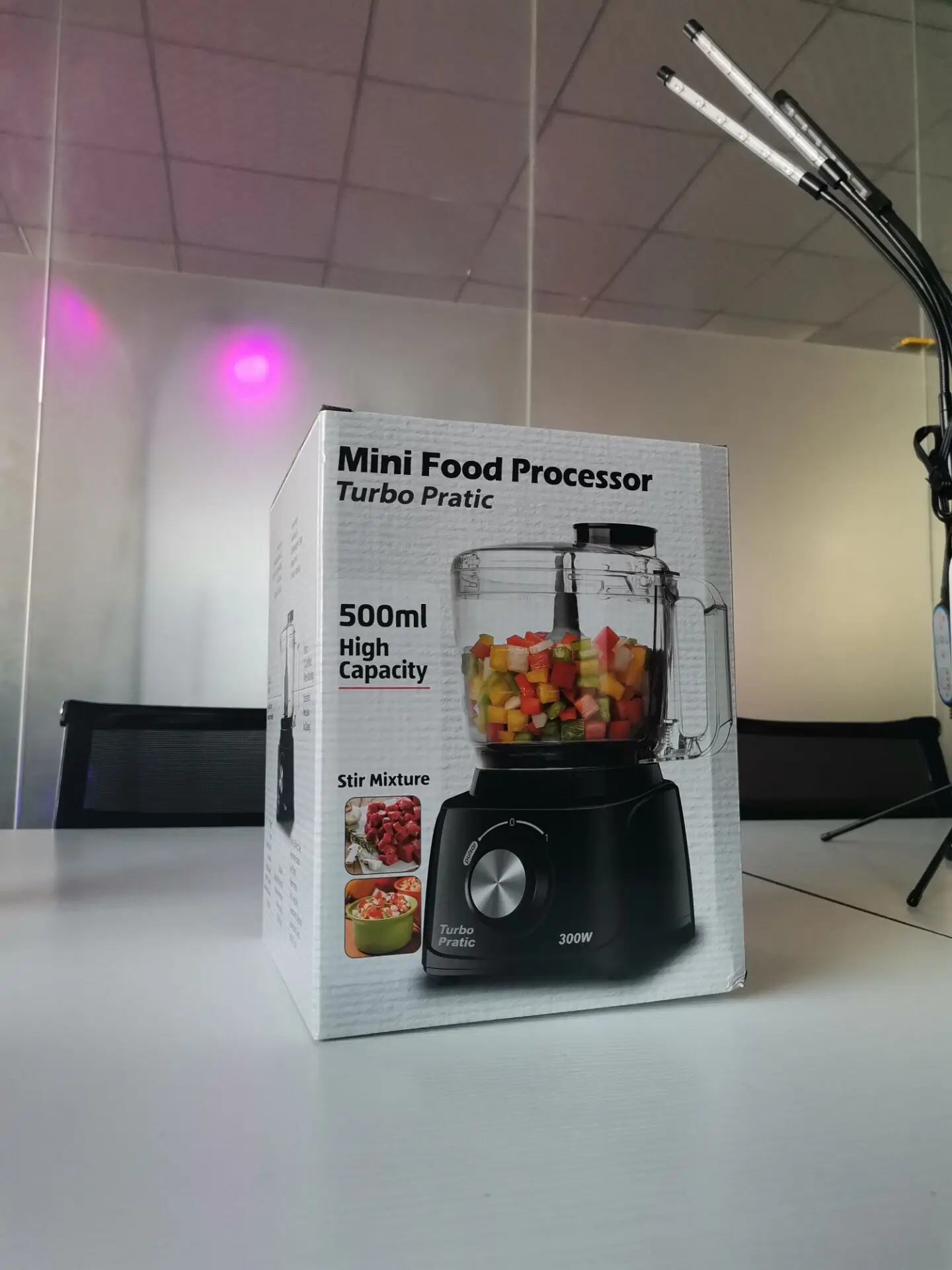 Mini Food Processor Multi Function 300w For Dicing Mincing And Puree ...