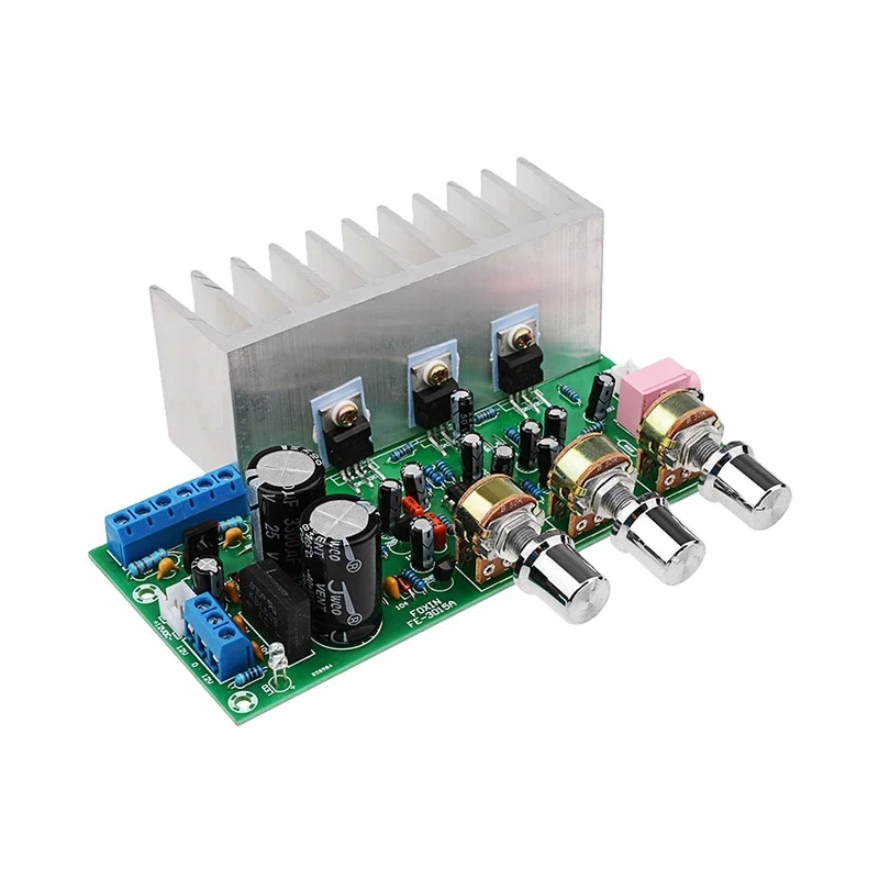 TDA2050+TDA2030A Subwoofer Amplifier - 2.1 Channel Power AMP