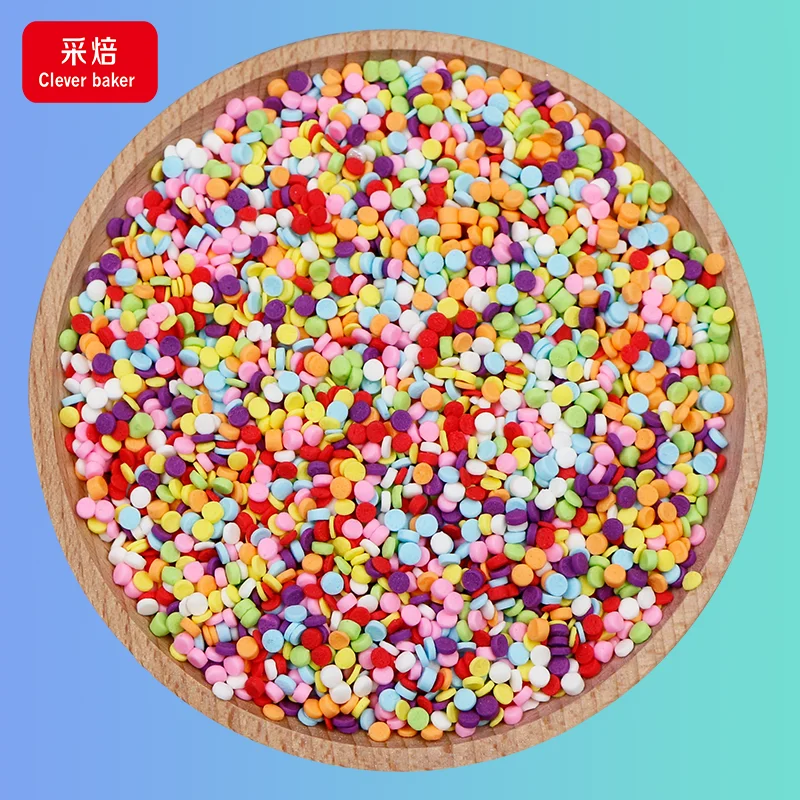 Edible Sprinkles Edible Confetti Little Round Piece 3mm Spanish Sliced ...