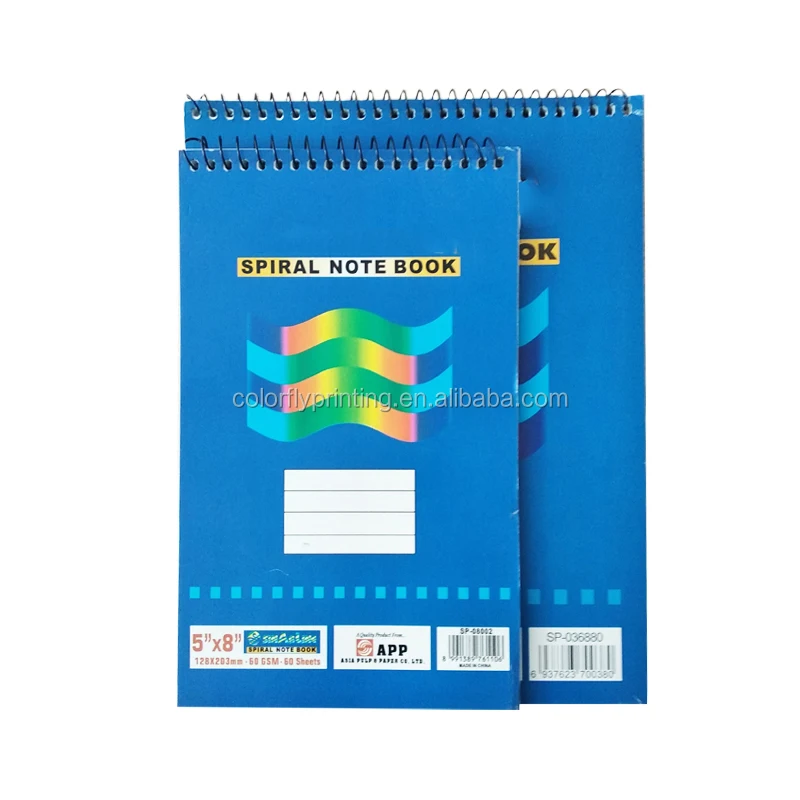 Wholesale Cheap Bloc Note Writing Pad Custom Your Artwork Top Spiral ...