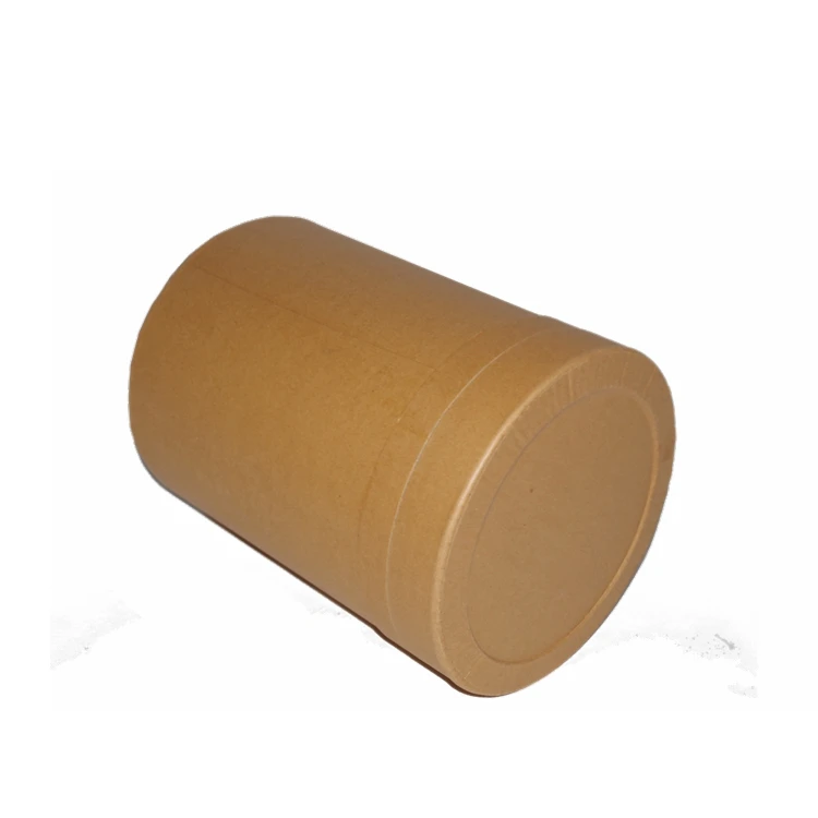 X1 Dia 38cm X 40cm Round Kraft Paper Fiber Drum For Chemical Products ...