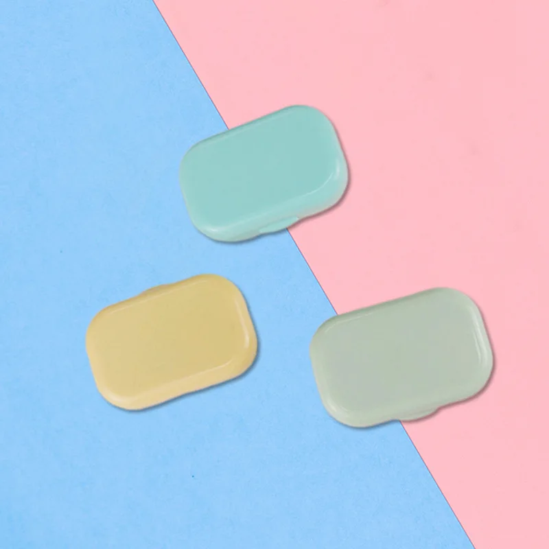 Mu Solid Color Compact Companion Box Beautiful Twin Storage And Care ...