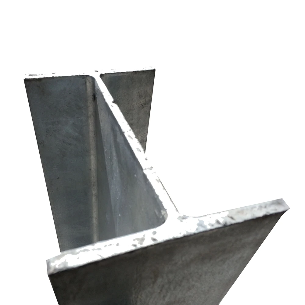 Hot dip galvanised H channel galvanized steel section joiner posts for ...