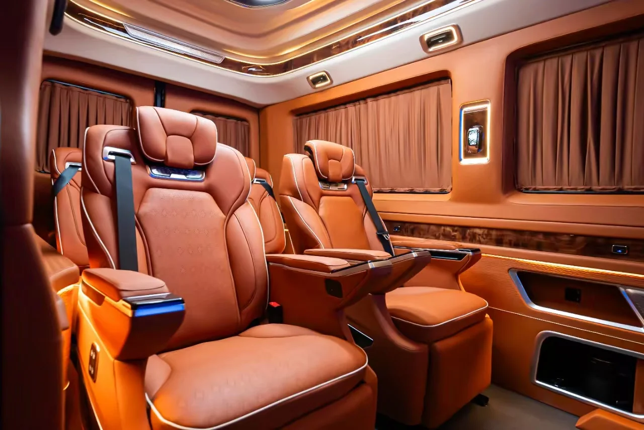 2024 Mercedes Sprinter Van Interior Upgrade - Luxury Partitions