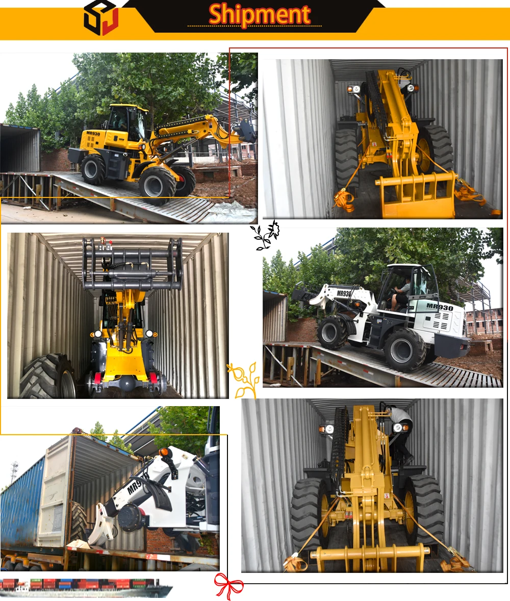 2000kgs Front End Loader With Telescopic Boom - Buy Telescopic Boom ...