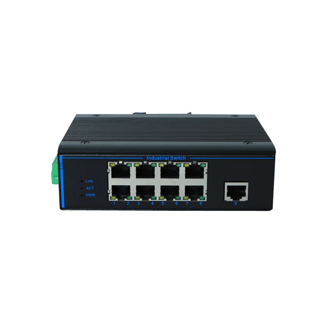 Shenzhen Factory Network Switch Ethernet Unmanaged Switch Gigabit 9 ...