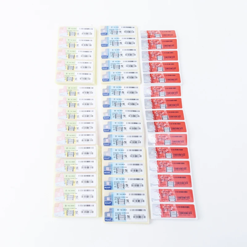 Microsoft Windows 10 Pro Coa Sticker Global Online Activation(1 Pack ...