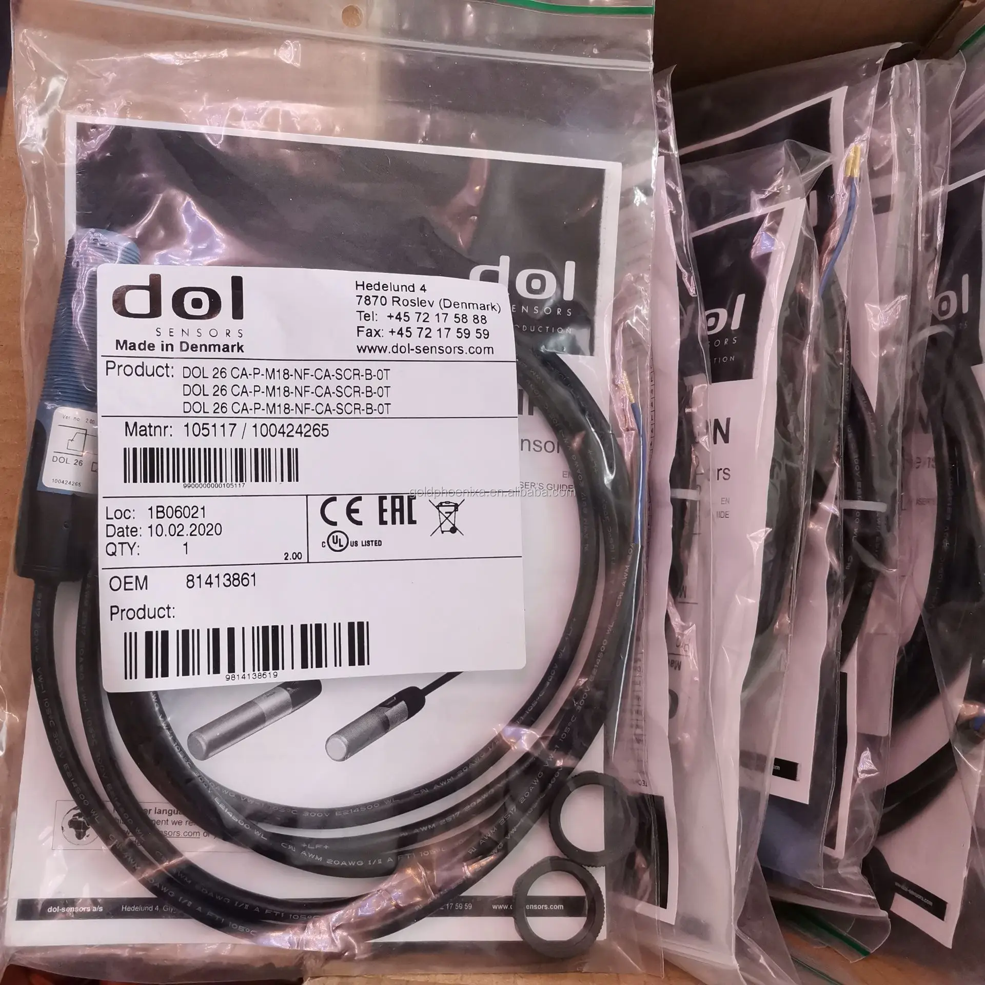 Denmark Import Feed Sensor for Poultry Farm Equipment