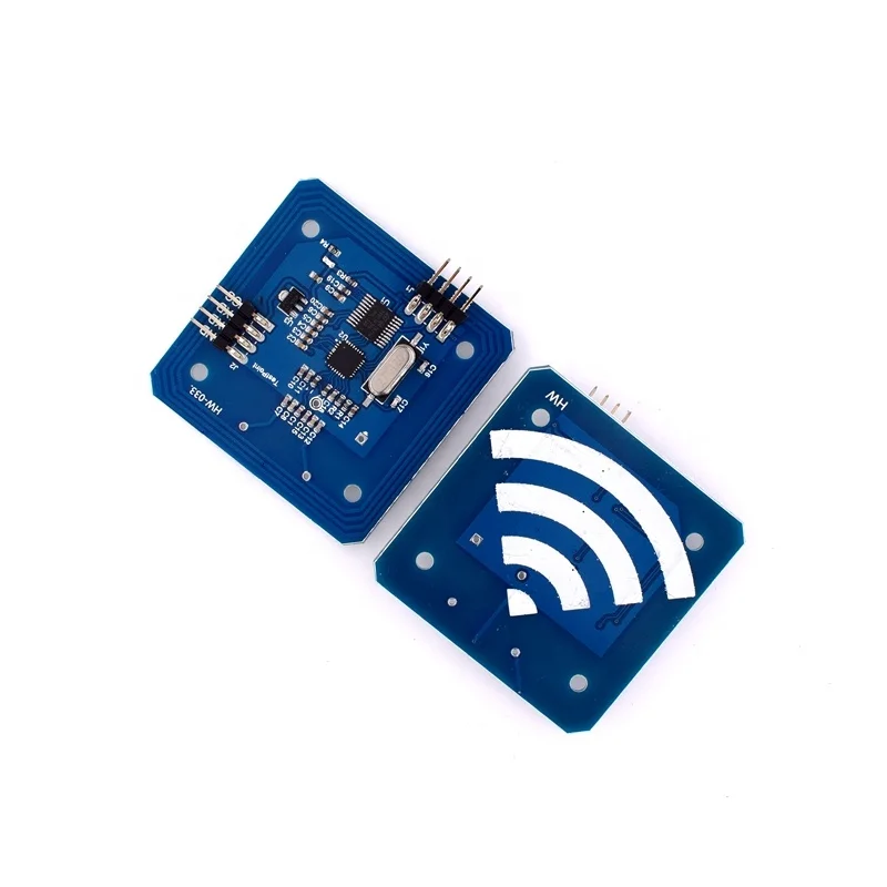 Hw-033 Rfid Card Reader Module Rc522 Serial Port Reader 13.56mhz Ic ...