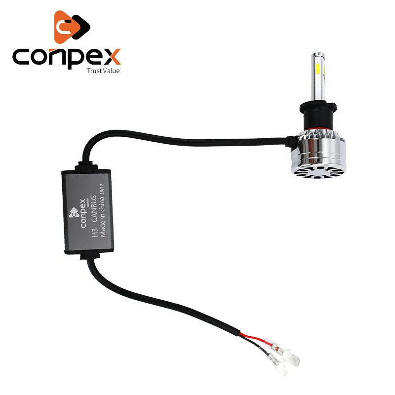 Conpex M4 H3 Flood LED Headlight Bulbs - Bright & Reliable