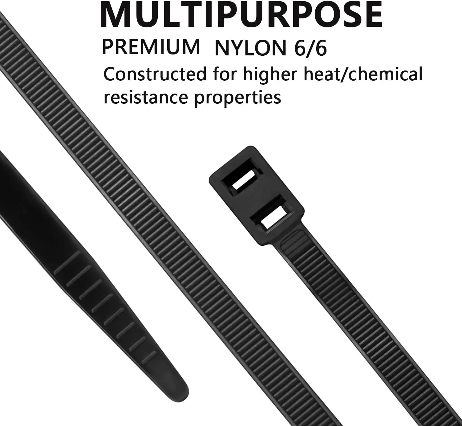 Police Plastic Handcuffs - Double Flex Cuff Zip Ties