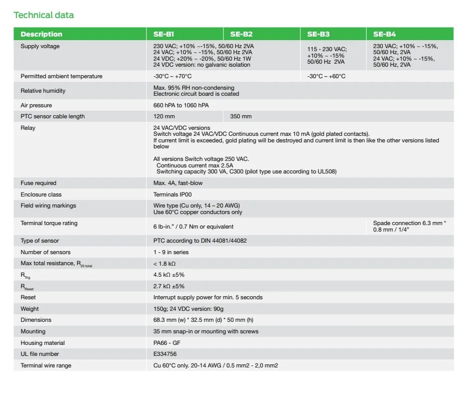 SE-B2 Protection Module for Bizter Compressor - 3 Months Warranty