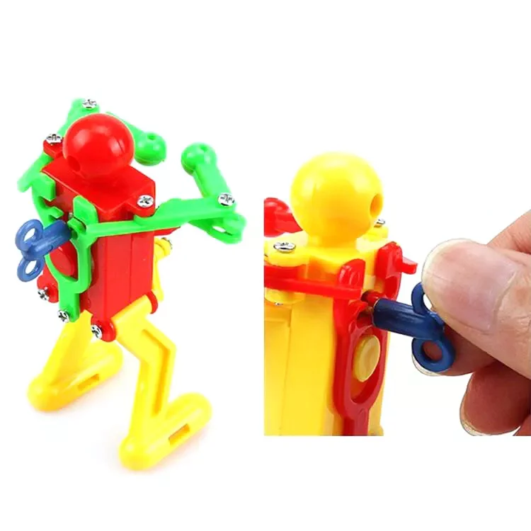 Wholesale Colorful Fidget Wind Up Dance Robot Toy Plastic Dancing Robot ...