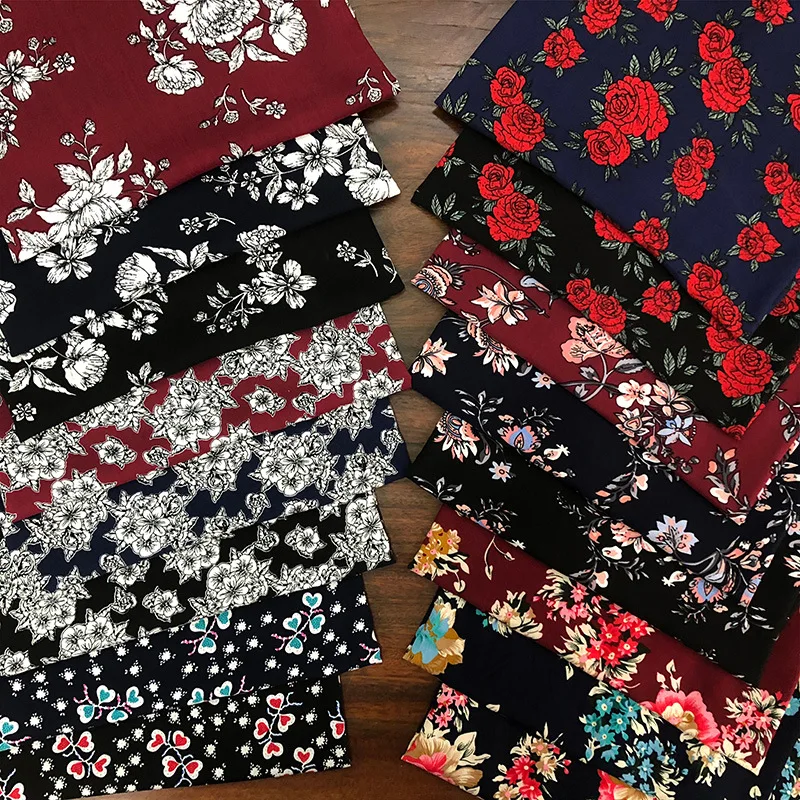 Wholesale Custom Baati Somali Plain Viscose Challis Spun Rayon Floral ...