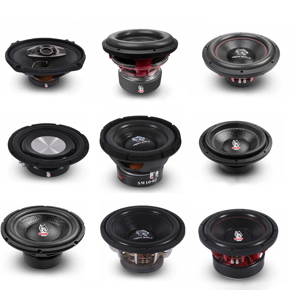 SOWAY 24" Subwoofer - 5000W Power, Ultimate Bass Experience