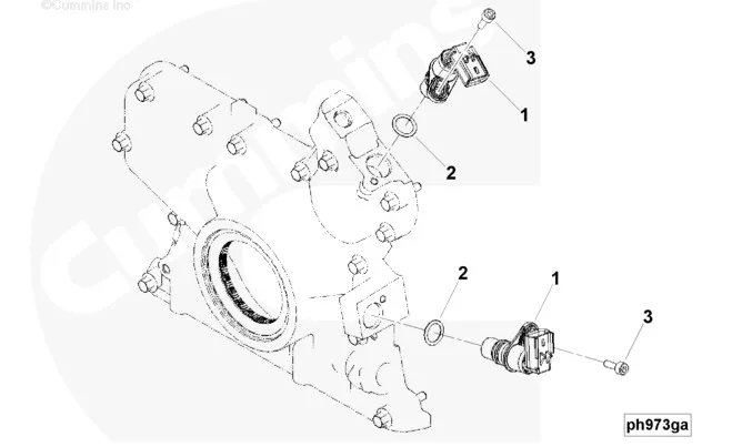 Qsl Exhaust Gas Temperature Sensor 4307262 4307261 - Buy Exhaust Gas ...