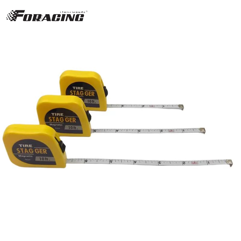 Racing Tire Stagger Tape Measure Tap 10 Feet * 1/4" Magnetic Tools ...