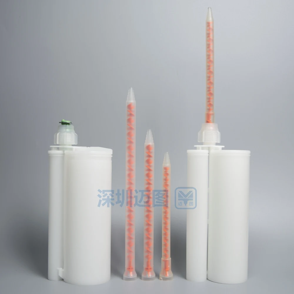 Mchx08-24t Sulzer Mixpac Mixer Plastic Static Mixer Stepped Tip Orange ...