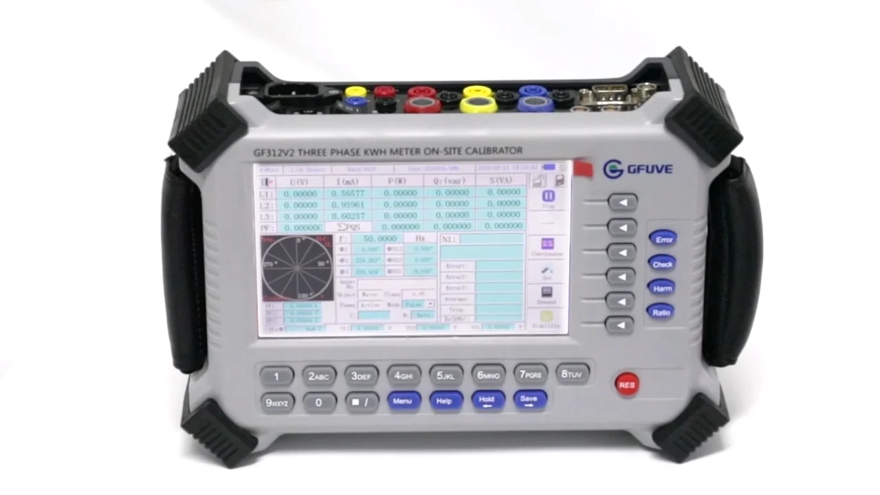 Gf312v2 Portable Multifunction Energy Meter Calibrator - Buy Manual ...