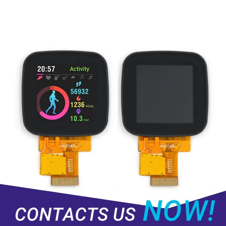 Ips Screen 1.54 Inch Square Tft Lcd Display With Capacitive Touch Panel ...