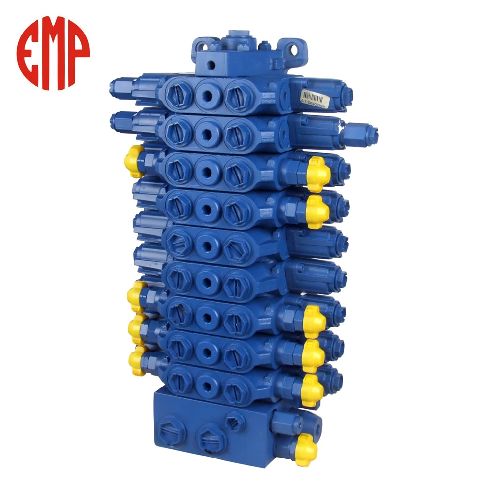 Original Excavator Main Hydraulic Control Valve Assy Sx14 With Spare ...