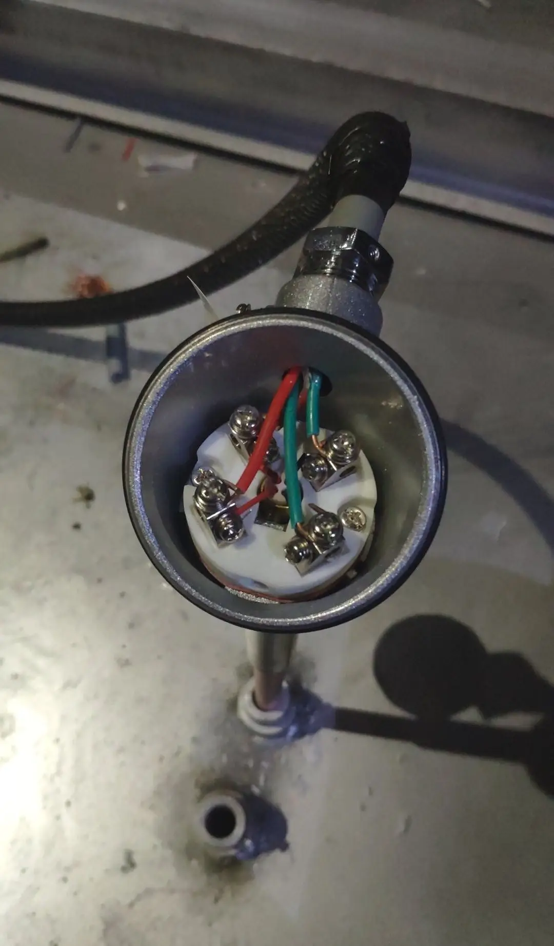 High Temperature Platinum Rhodium Thermocouple with Corundum Tube