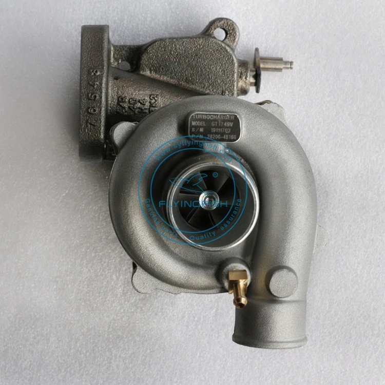 Light Duty Truck 4d56t 77hp H100 H200 Turbocharger Model Gt1749s 700273 ...