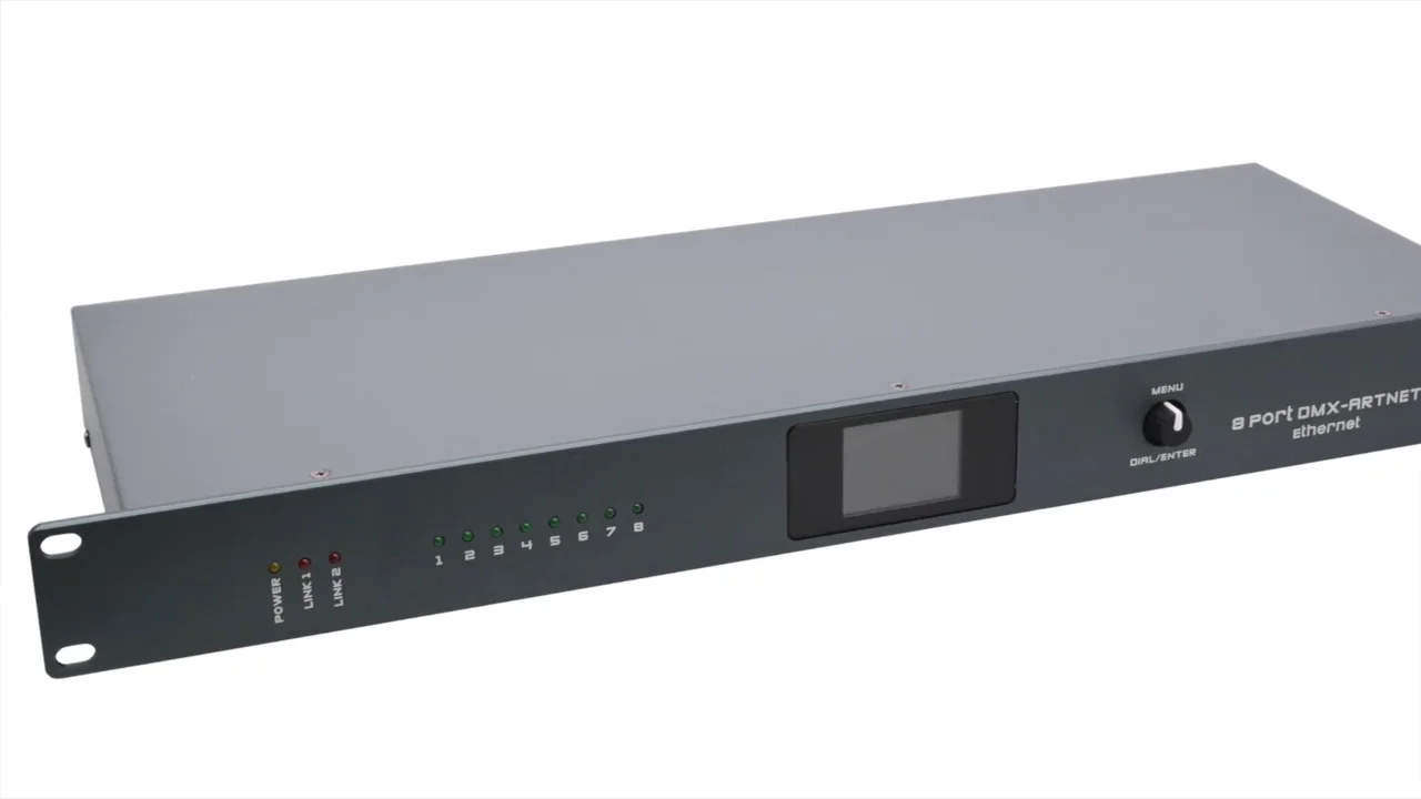 High Quality Artnet Dmx Controller Rdm Dmx Artnet Node 8 Port - Buy Artnet Dmx Rdm Node,Ethernet ...