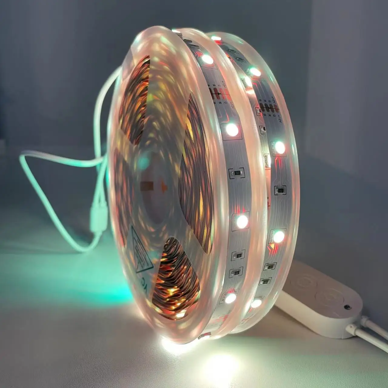 Zzy-decoration Rgb Led Strip Lights 15m 30led 12v Pcb Atmosphere Strip ...