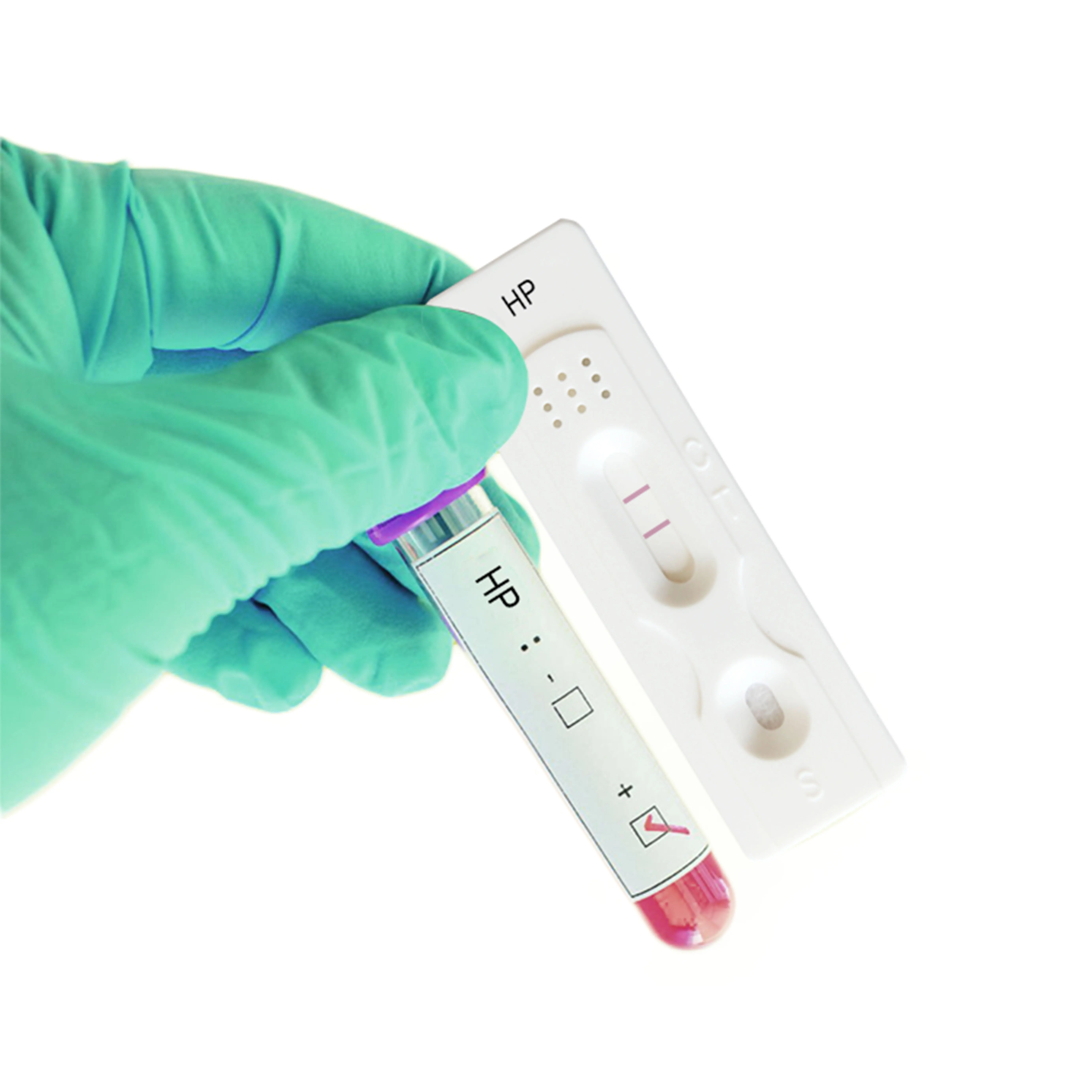 Rapid test Strip Helicobacter Pylori Bacteria Bacterial Detection Kit ...