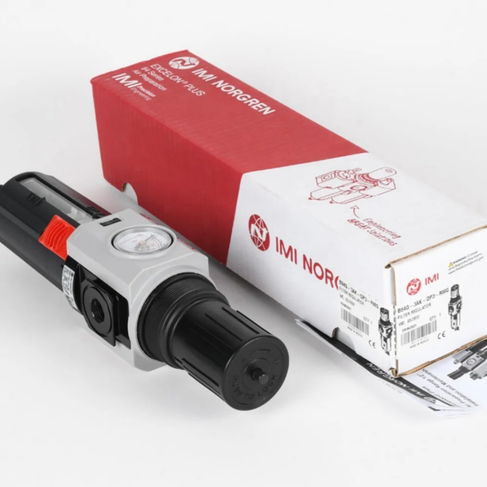 Brand New Norgren- General Purpose Filter/regulator B84g-3ak-qp3-rfg ...