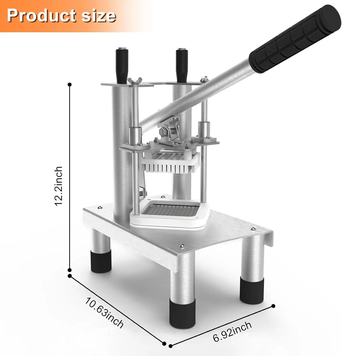 Manual Operation Stainless Steel Vertical French Fries Cutting Machine ...