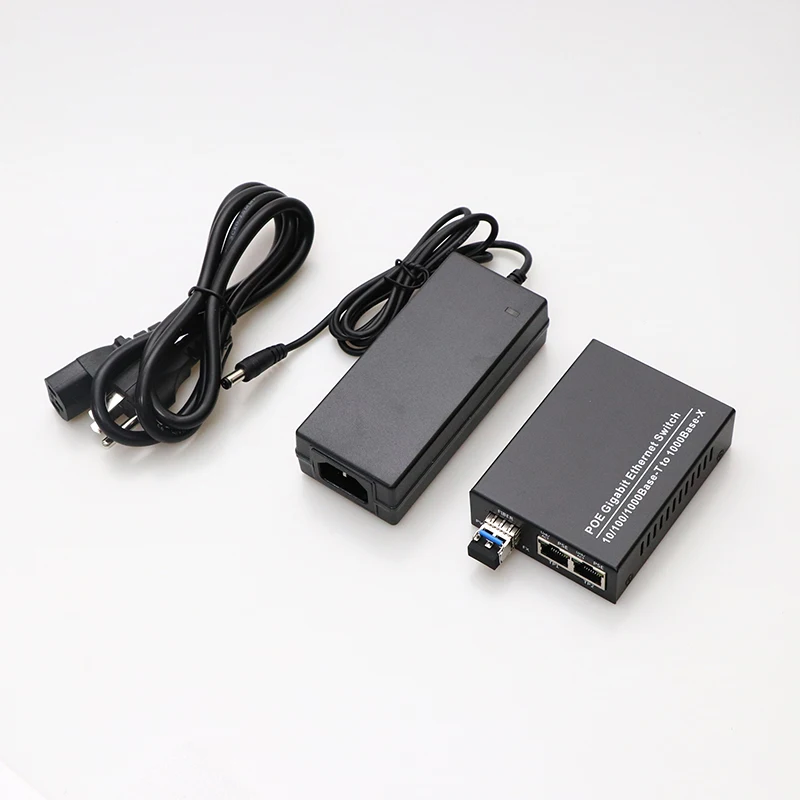 10/100/1000m Lc Sc Transceiver Fast Gigabit Fiber Optic Media Converter ...