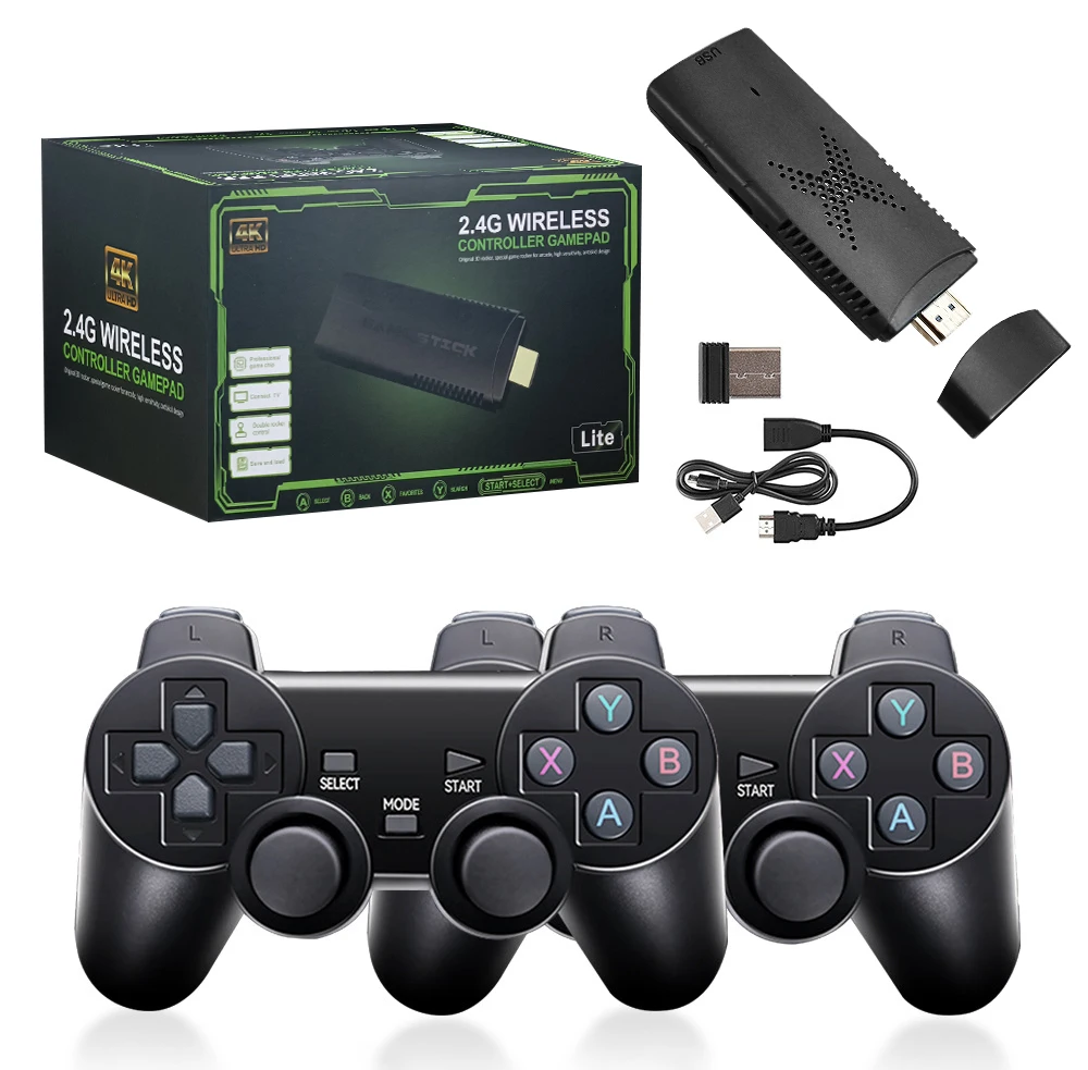 X8 Retro Game Console Tv Hd Output Plug And Play Gam Stick Video Gaming ...